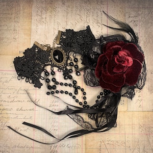 Raven Clothing Victorian Gothic /steampunk Black Outfit Ensemble Size L ...