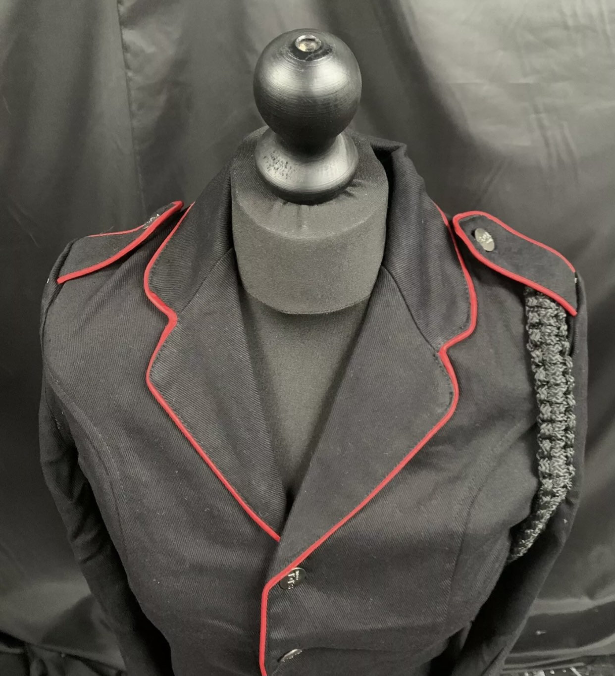 Jacket Steampunk SDL Military Style Black Jacket by SDL Size S - Etsy UK