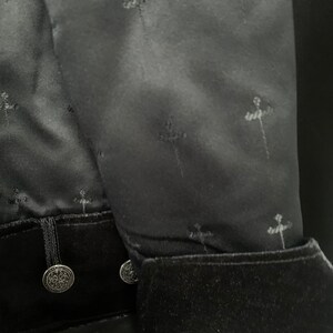 Jacket Gothic Raven Gothic / Steampunk Vintage Brocade Vampire Jacket Outfit With Pirate Shirt ...