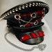 Black Captain Hat Steampunk / Gothic / Punk Burningman Festival Hat SDL ...