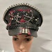 Black Captain Hat Steampunk / Gothic / Punk Burningman Festival Hat SDL ...