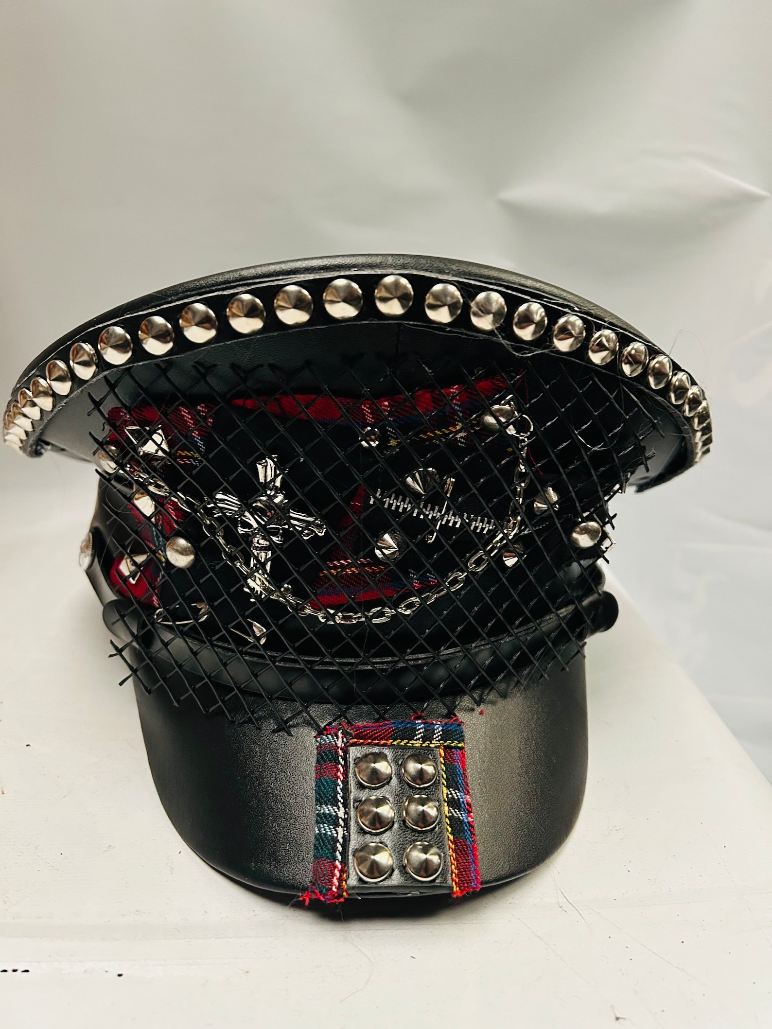 Black Captain Hat Steampunk / Gothic / Punk Burningman Festival Hat SDL ...