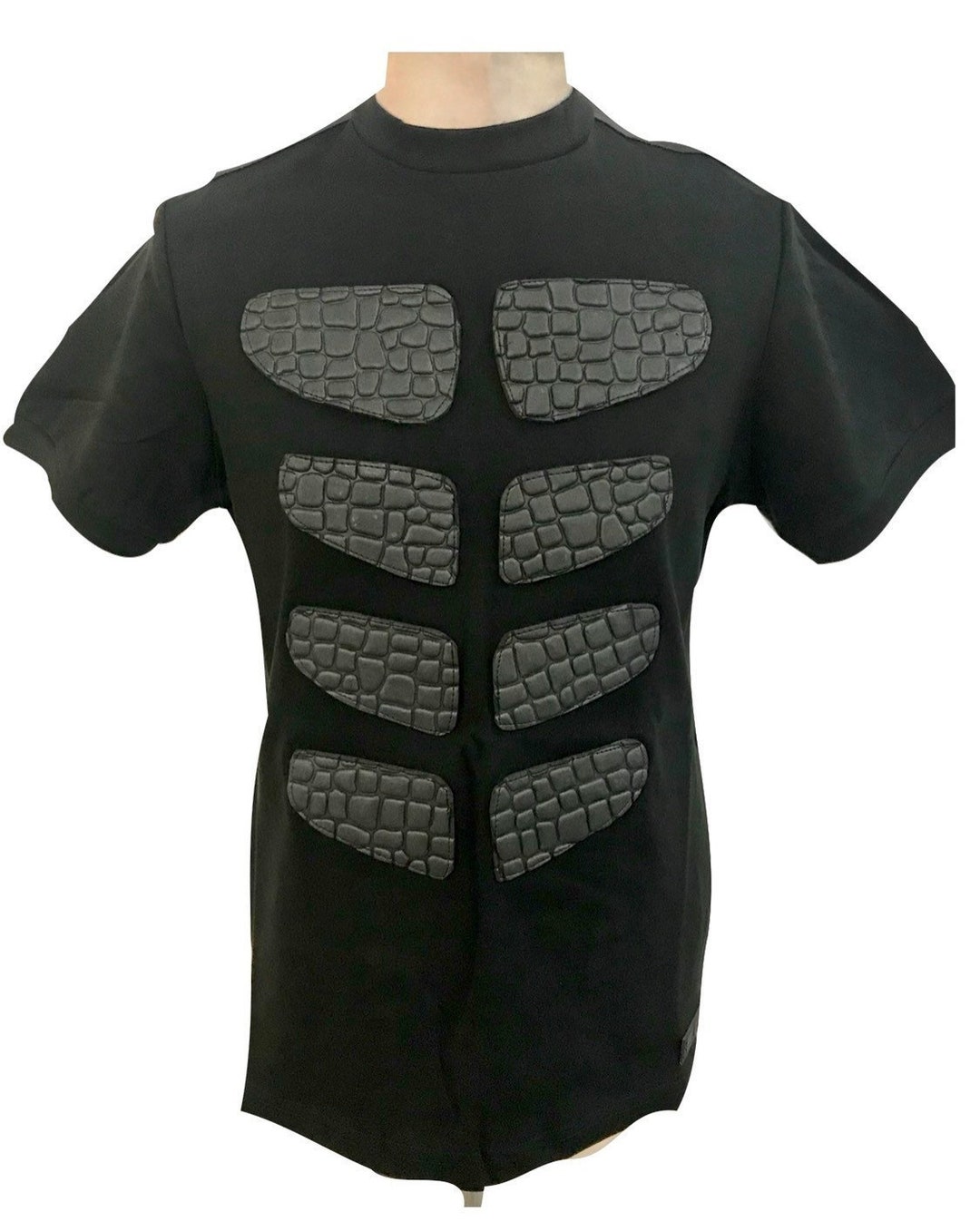 SDL Clothing Steampunk Gothic Cosplay SDL Black Heavy Cotton Mix Top ...