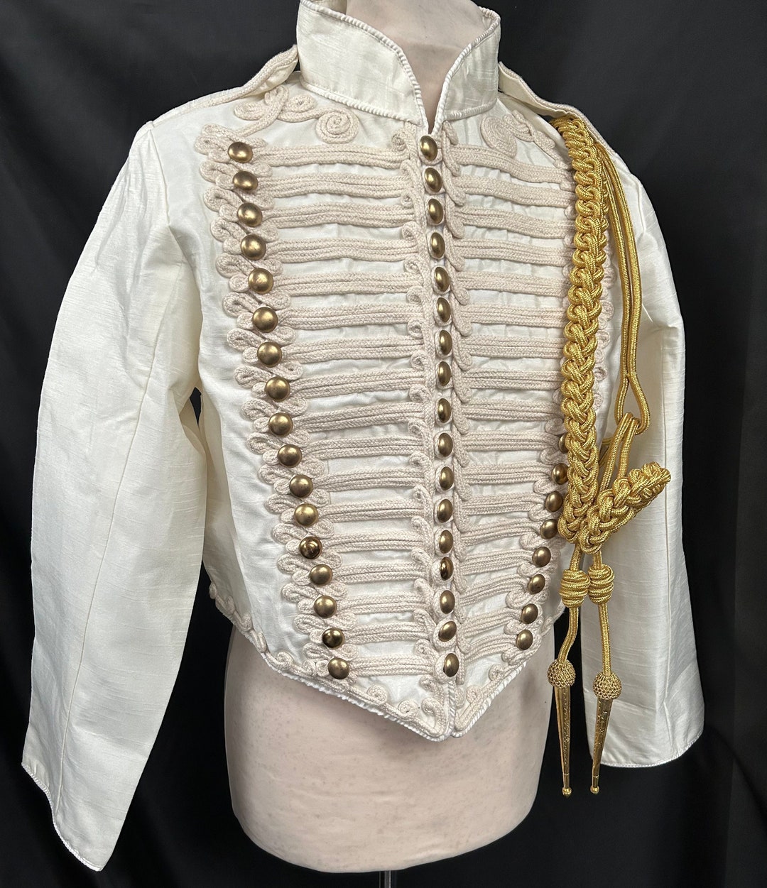 Military Steampunk Jacket Military Army Style off White - Etsy