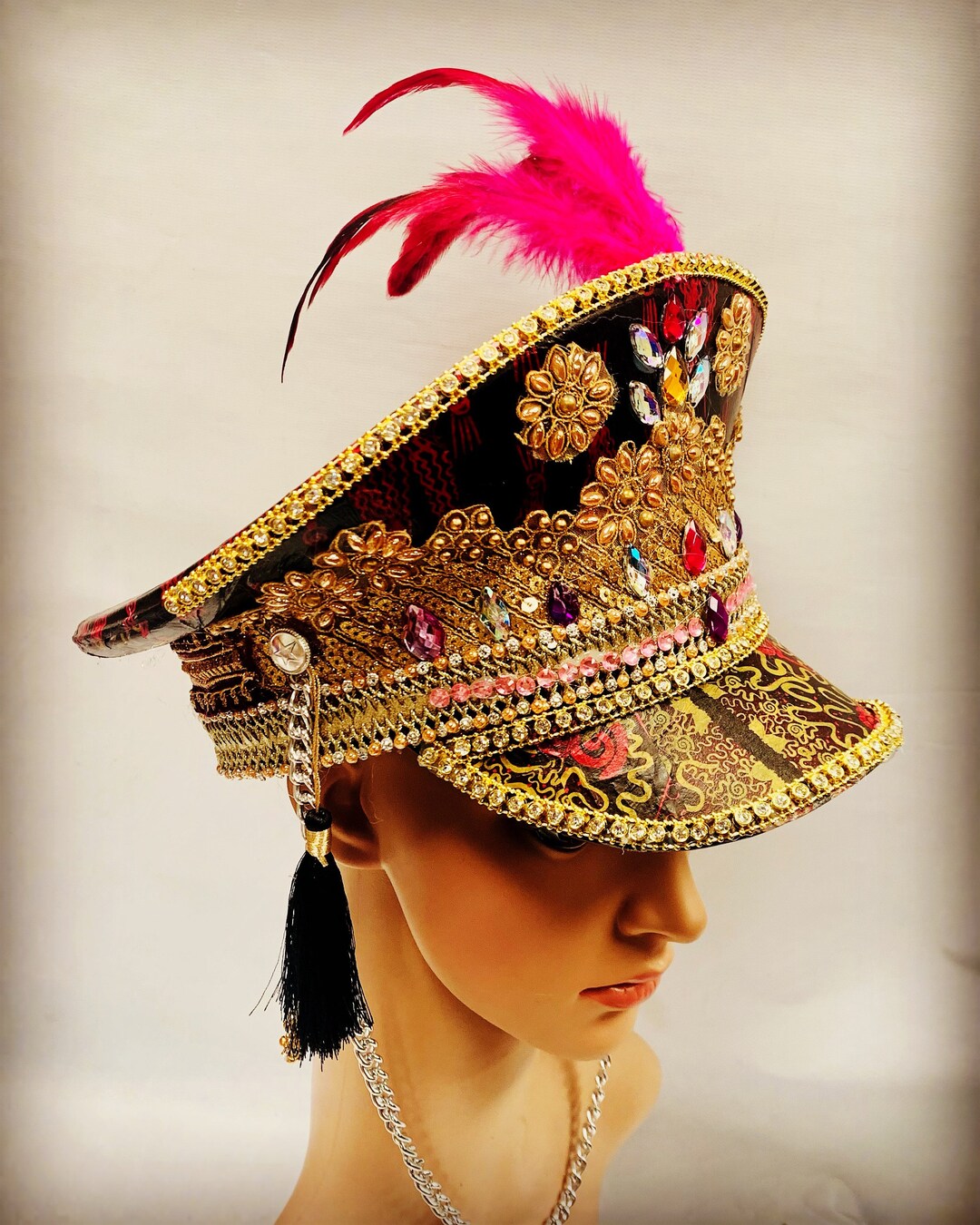 Captain Hat Hand Crafted One off Captain Hat , Burningman, Festival ...