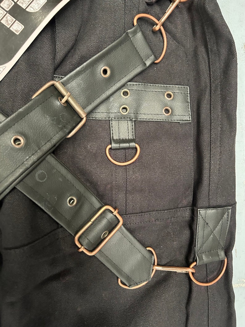 Y2K Trousers 90s Vintage Punk Rock Rare Find SDL Black Matrix Heavy ...