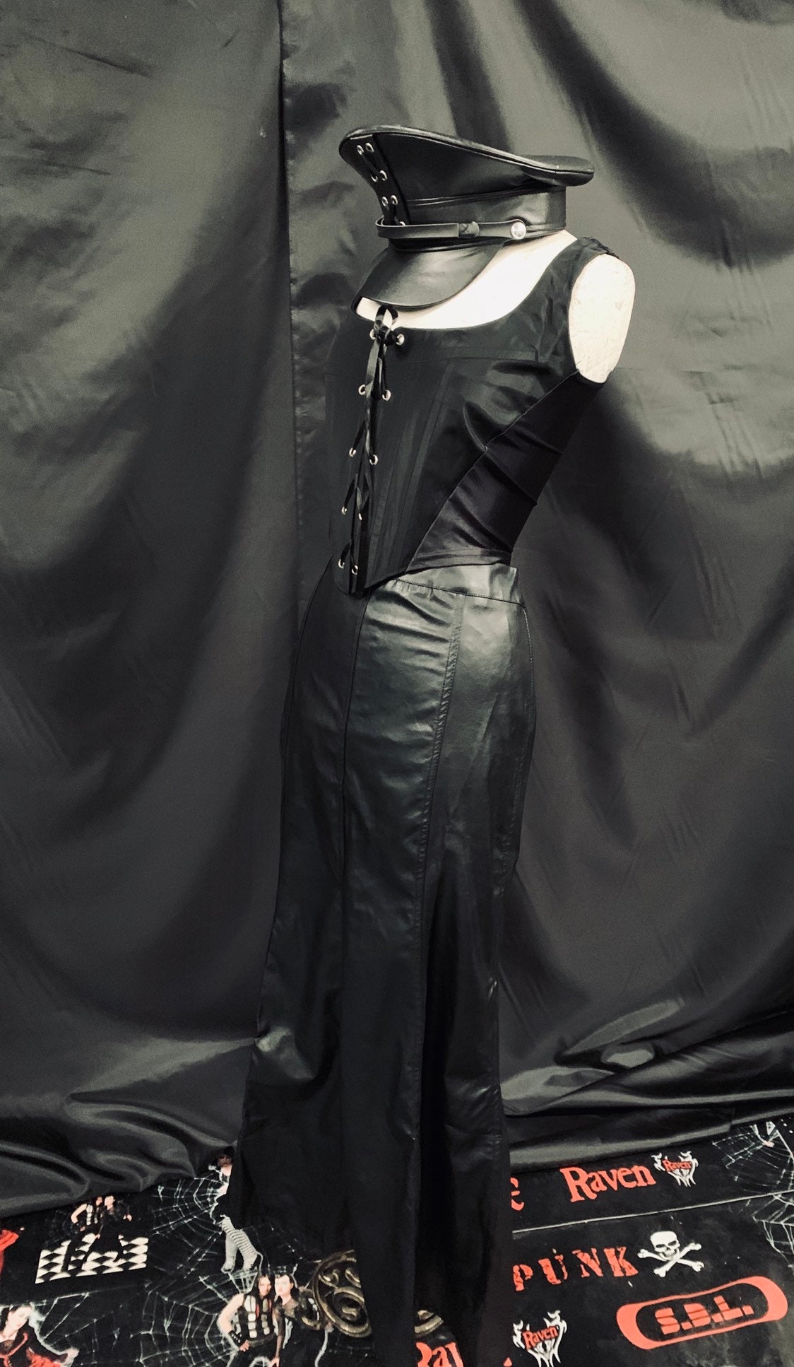 Steampunk Raven SDL Vintage Gothic Matrix Black Raven Outfit - Etsy