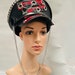 Black Captain Hat Steampunk / Gothic / Punk Burningman Festival Hat SDL ...