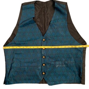 Waistcoat Steampunk Vintage Victorian Gothic Brocade Waistcoat Ensemble ...