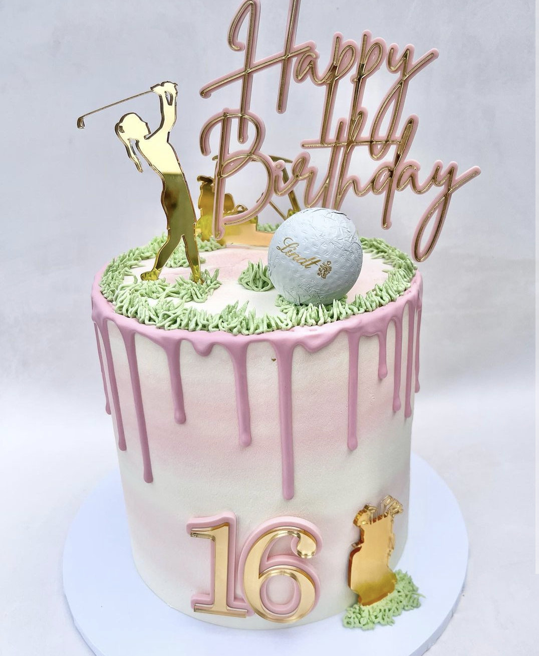 Golf Theme Cake Topper Set, Acrylic Cake Toppers - Etsy UK