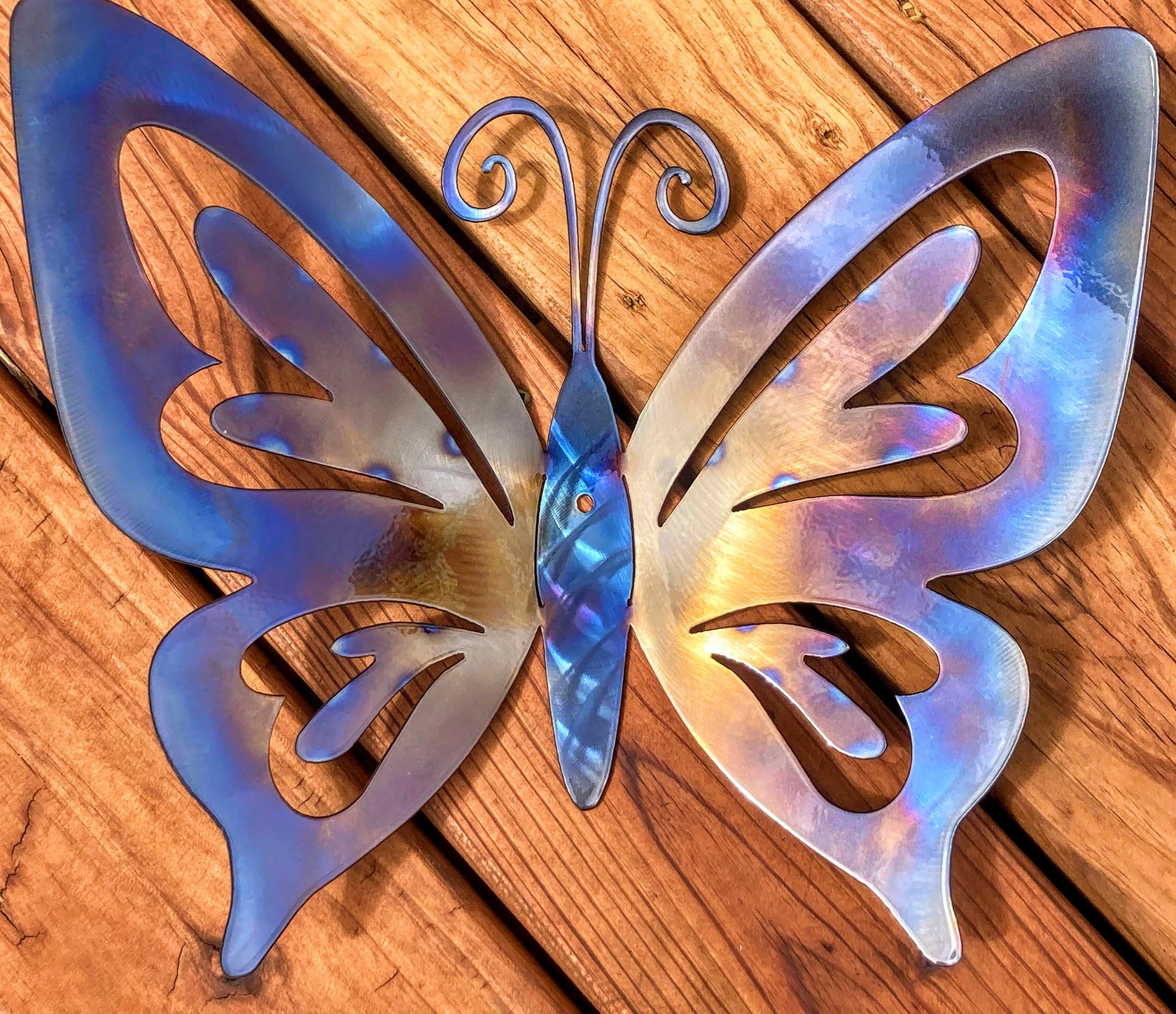 Metal Art Butterfly Wall Decor Butterfly Sculpture Exterior - Etsy