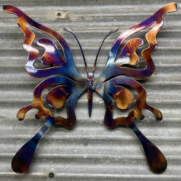 Metal Butterfly - Etsy