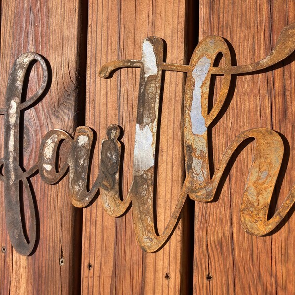 Faith Sign - Etsy
