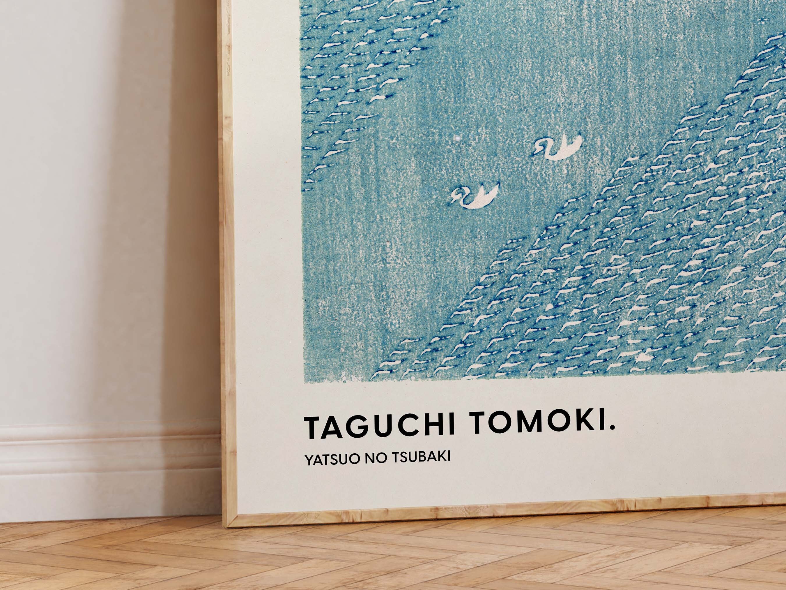 Blue Lake Print Taguchi Tomoki Art Japanese Room Decor Minimalist Print ...