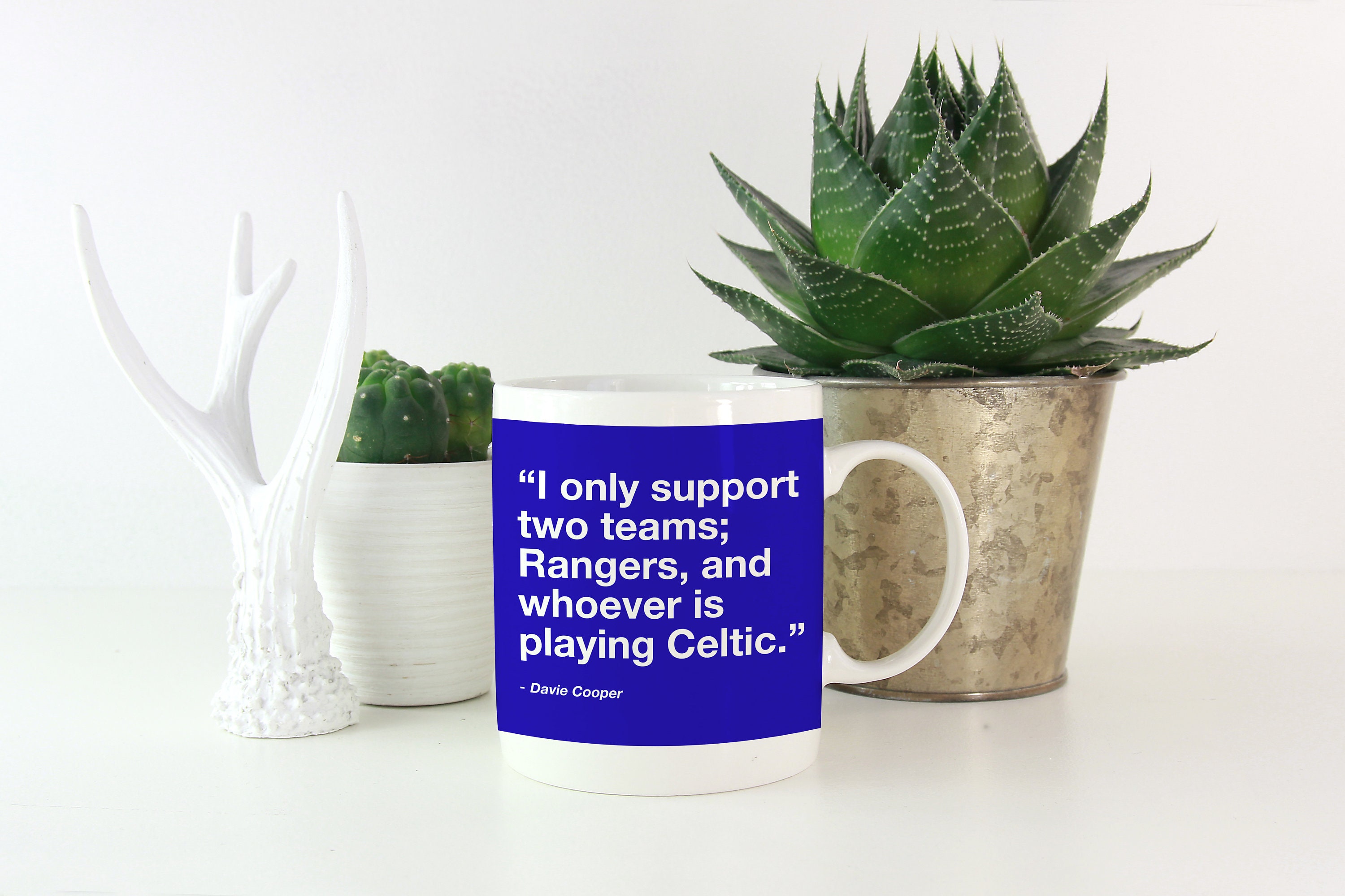 Rangers Football Mug, Davie Cooper, Glasgow Rangers, Quote Mug, Best ...