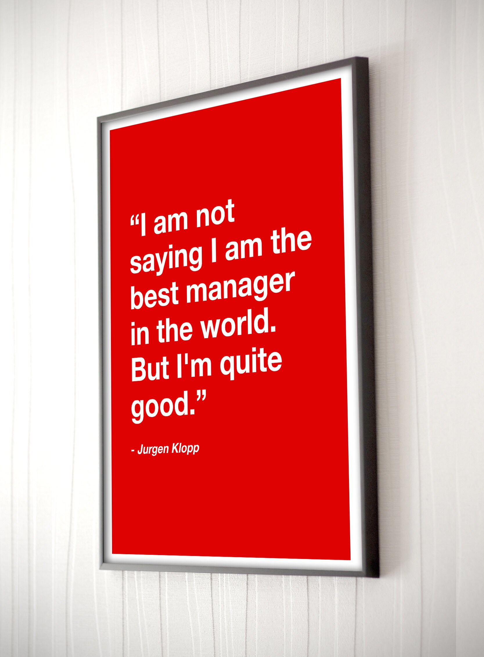 Liverpool, Jurgen Klopp, Football Print, Gift for Him, Liverpool Wall ...