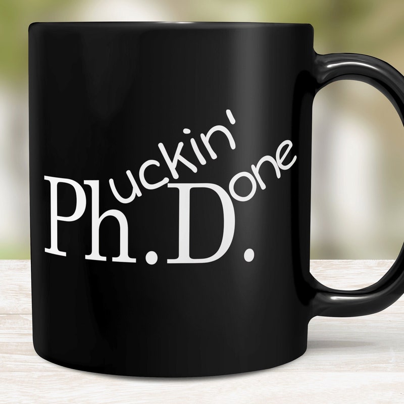 Phd Mug for Men - Etsy