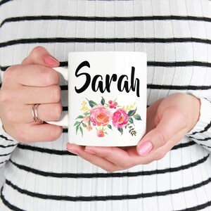 Personalized Name Mug for Women & Girls Custom Name Coffee Mug Name ...