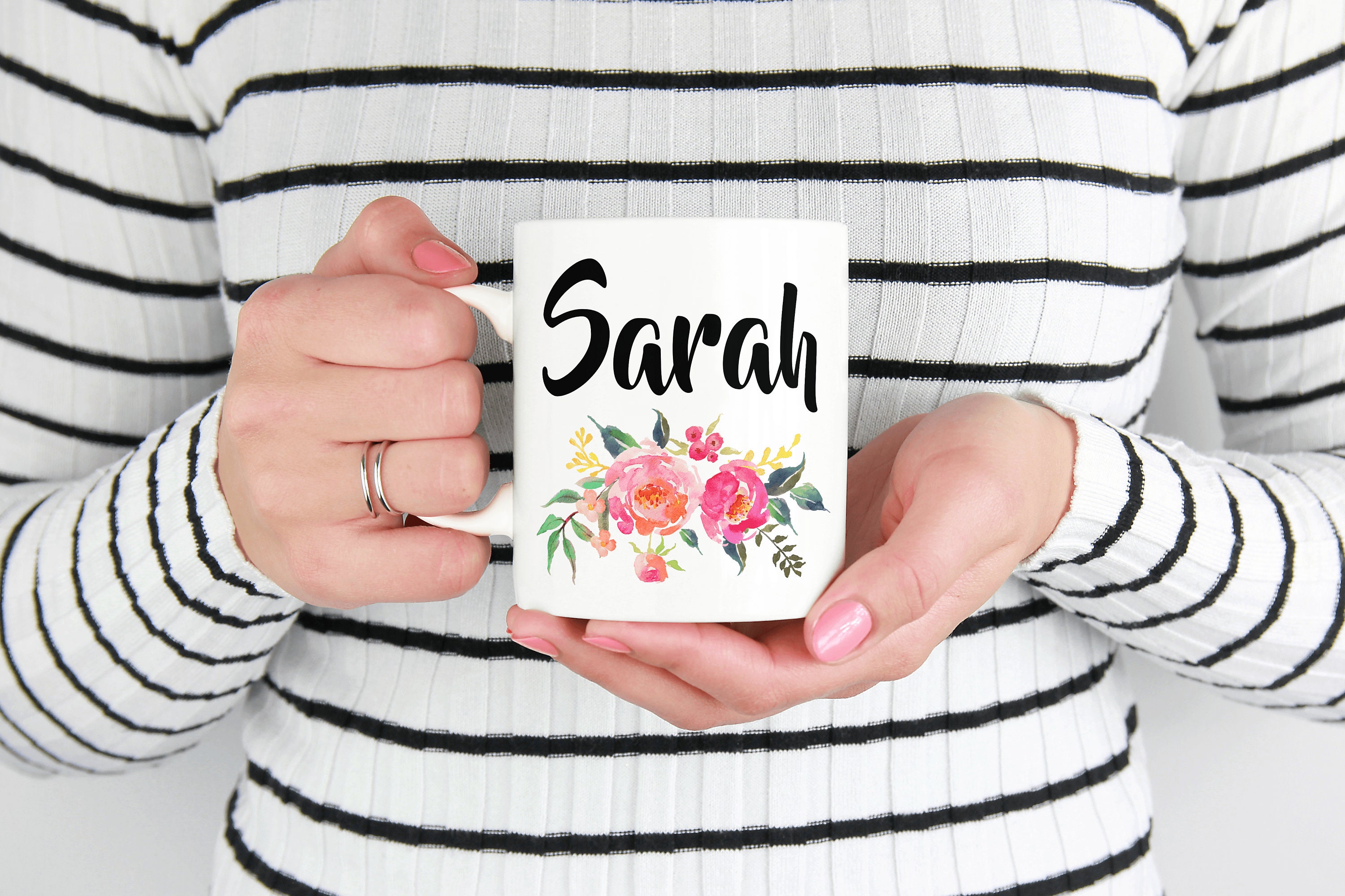 Personalized Name Mug for Women & Girls Custom Name Coffee Mug Name ...