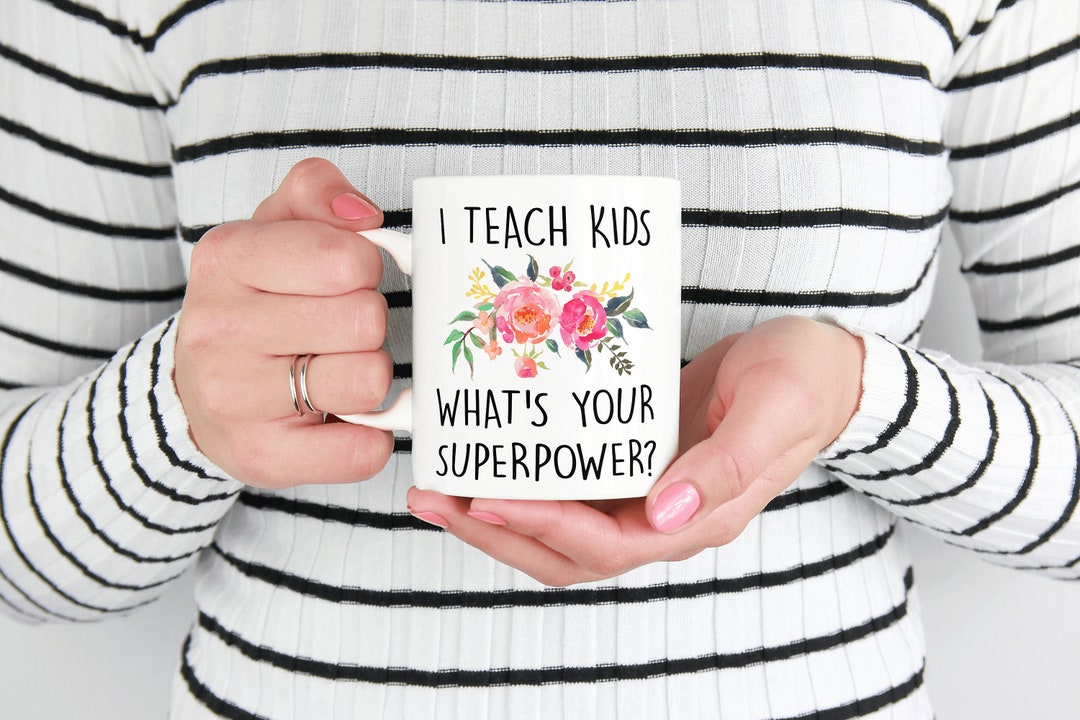 I Teach Funny Teacher Mug, Teacher Gift, Gift for Teacher, Funny Quote ...