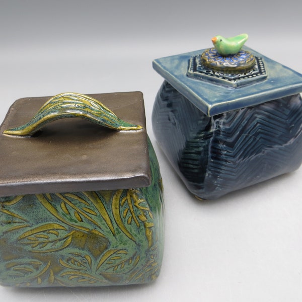 Handmade Ceramic Box - Etsy