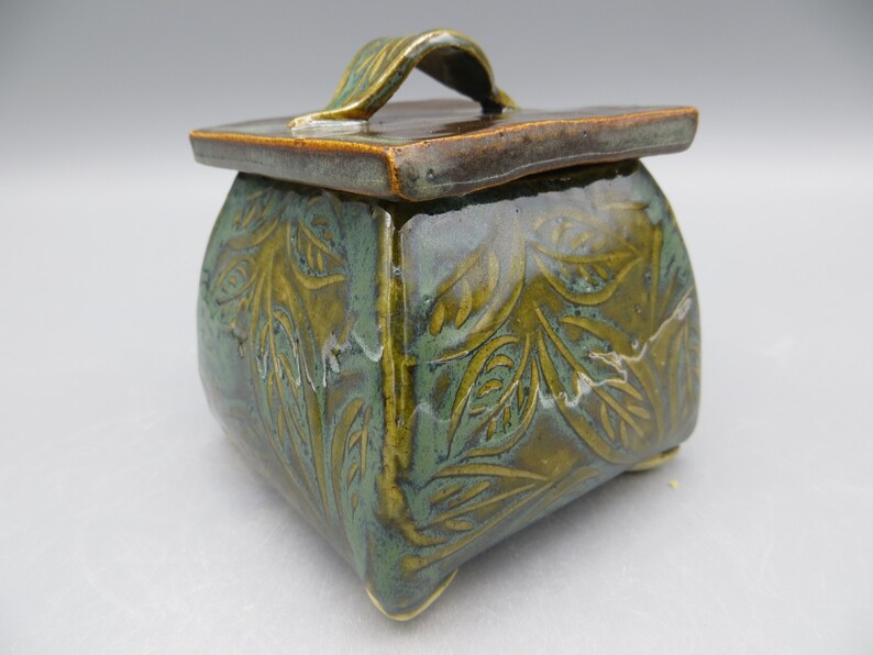 Box Handmade Pottery Box Decorative Box | Etsy