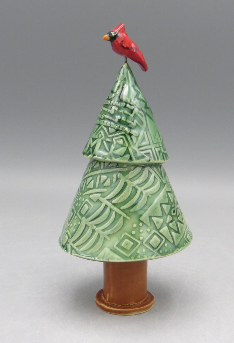 Christmas Tree Decoration Handmade Ceramic Pottery Christmas - Etsy