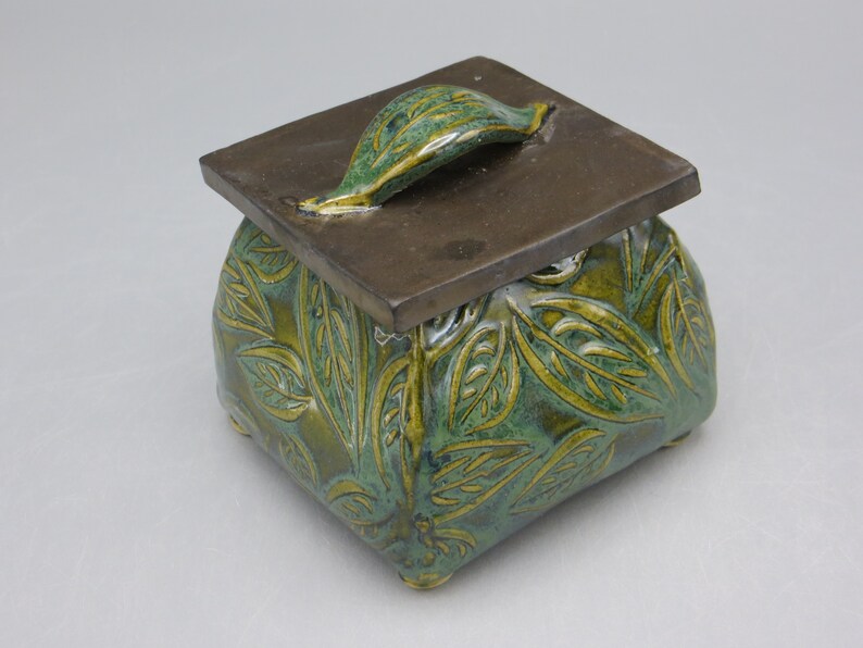 Box Handmade Pottery Box Decorative Box - Etsy