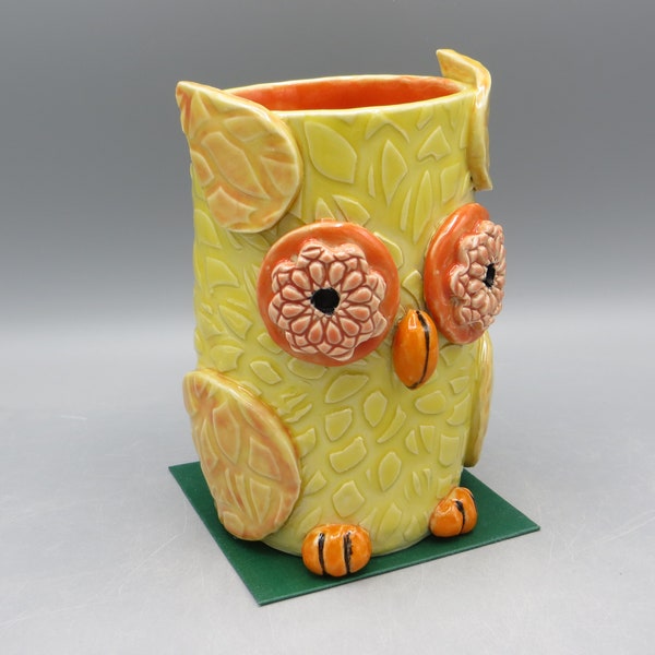 Owl Vase - Etsy