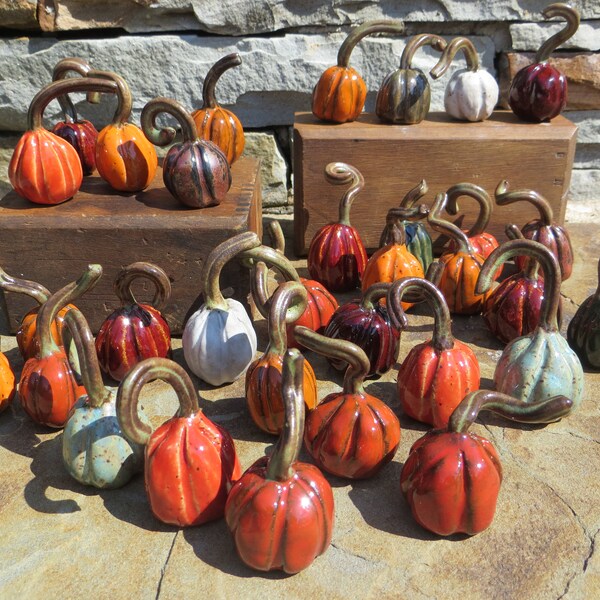 Ceramic Pumpkin - Etsy