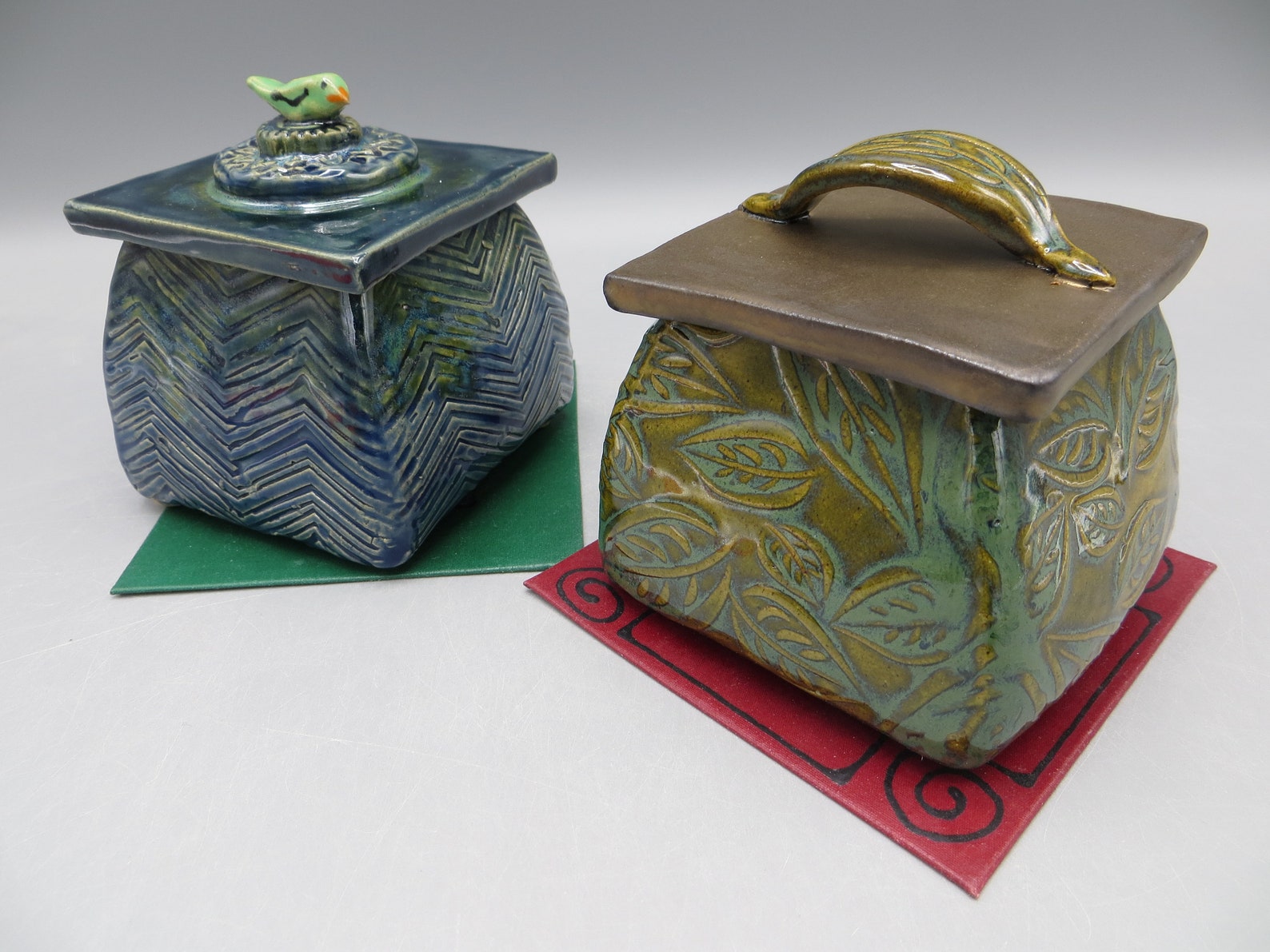 Box Handmade Pottery Box Decorative Box - Etsy