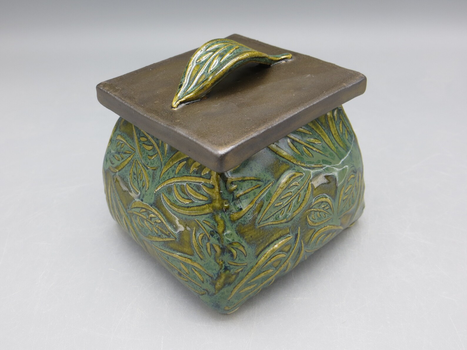 Box Handmade Pottery Box Decorative Box - Etsy