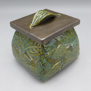 Box Handmade Pottery Box Decorative Box - Etsy