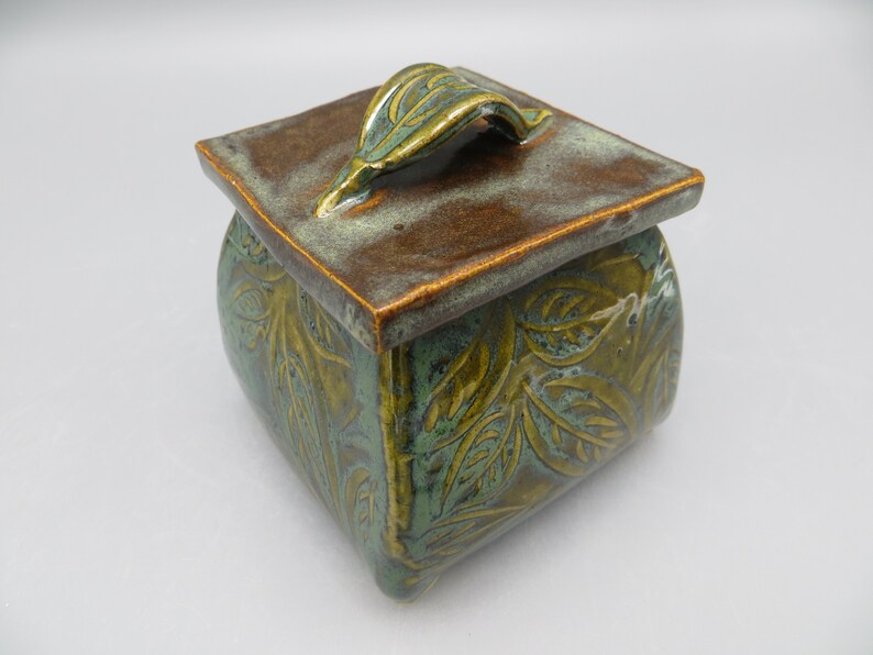 Box Handmade Pottery Box Decorative Box | Etsy