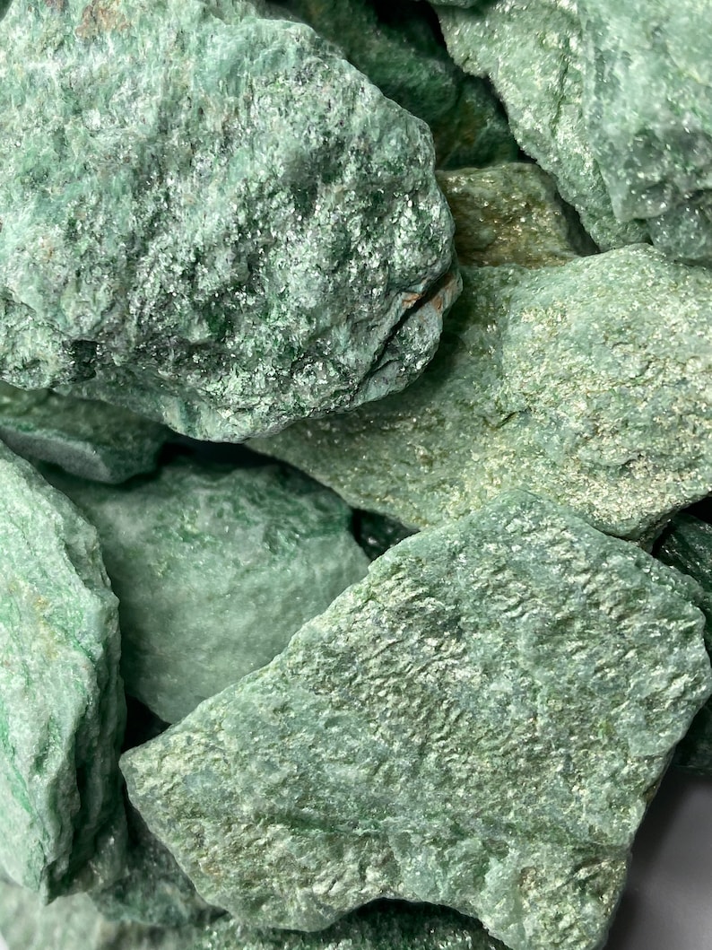 GREEN FUCHSITE Raw Fuchsite Stone Raw Stones Rough - Etsy