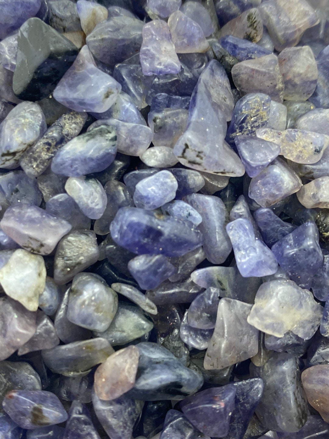 Iolite-tumbled Iolite - Tumbled Iolite Crystal - Healing Crystals and ...