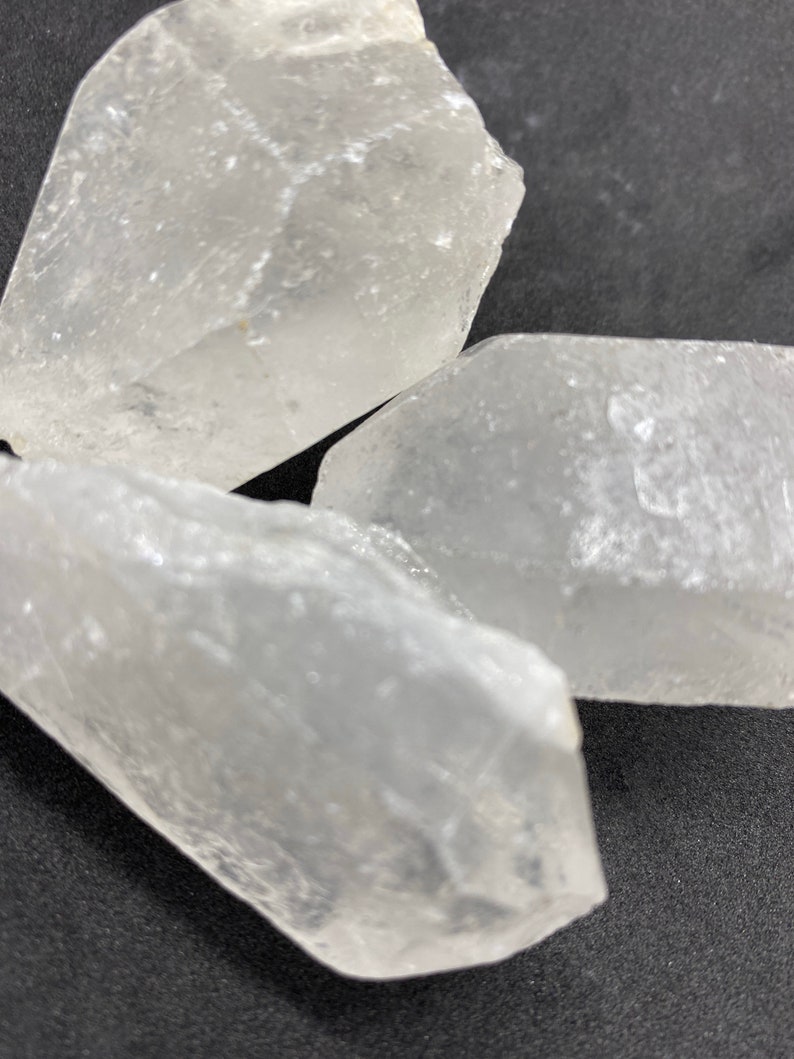 Cristal de quartz clair Points de quartz brut Chakra Pierre - Etsy France