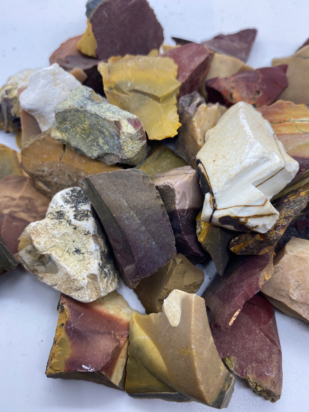 Rough Mookaite Jasper Stone - Raw Mookaite Stone - Healing Crystals and ...