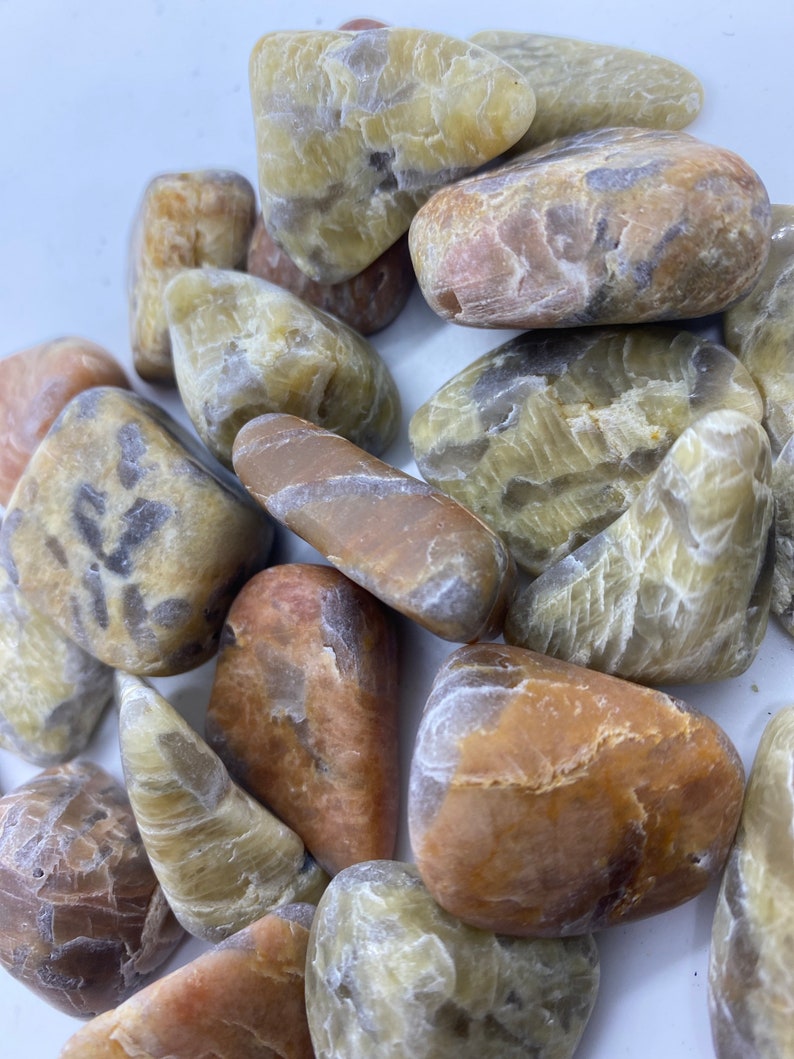 Zebradorite Tumbled Natural Graphic Feldspar Soulshine | Etsy