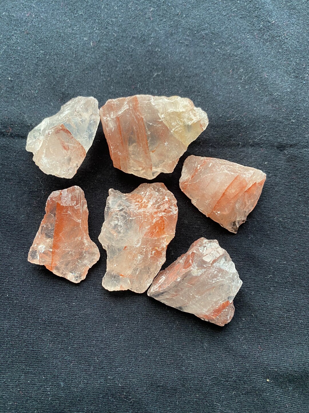 Large FIRE QUARTZ - Natural Crystal - Healing Crystal - Meditation ...