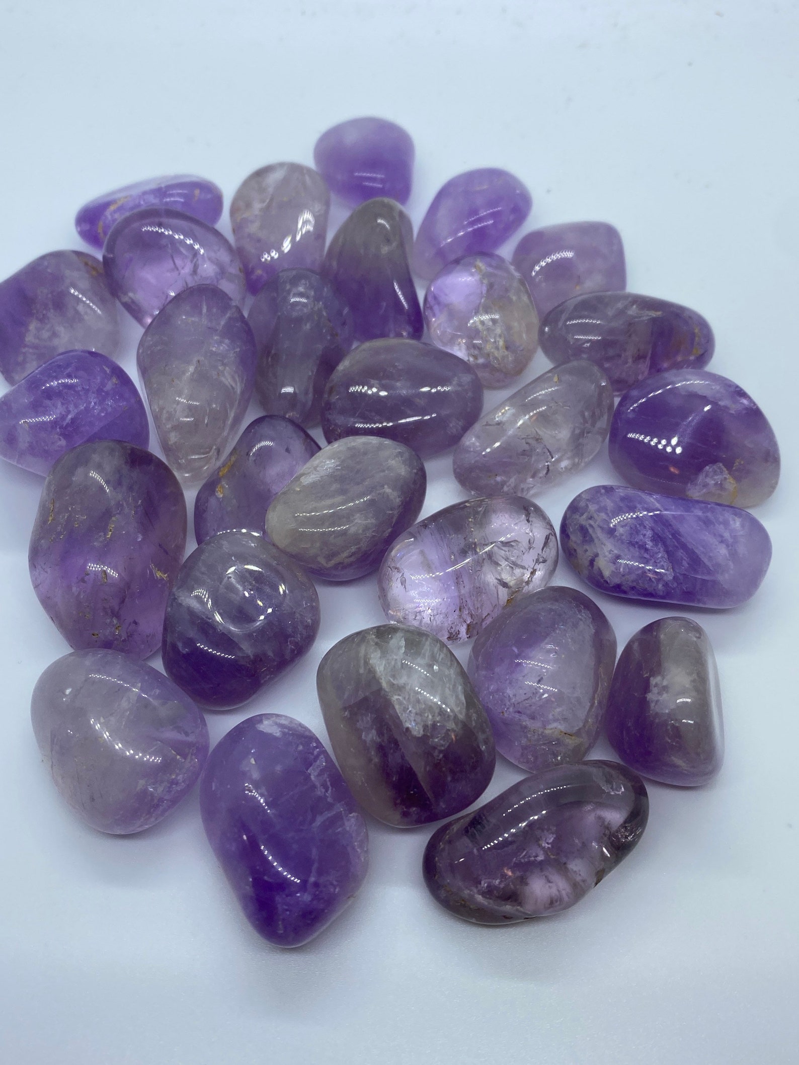 Amethyst 1 Piece Tumbled Purple Lilac - Etsy