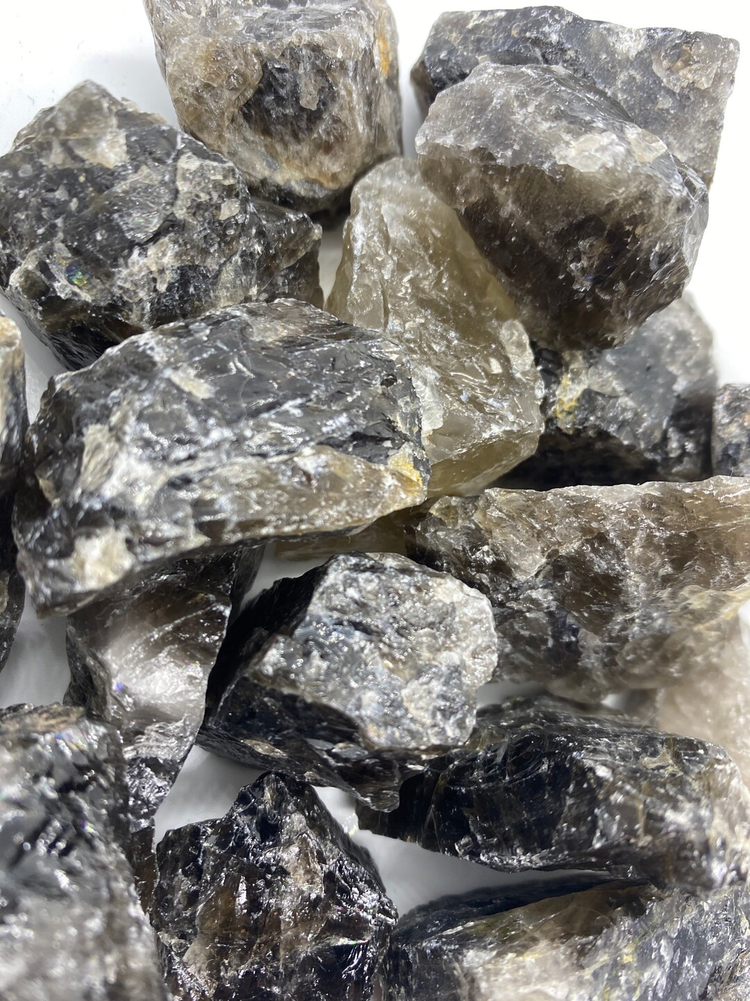 Dark Smokey Quartz Raw Smoky Quartz, Smokey Quartz Crystal, Period Pain ...