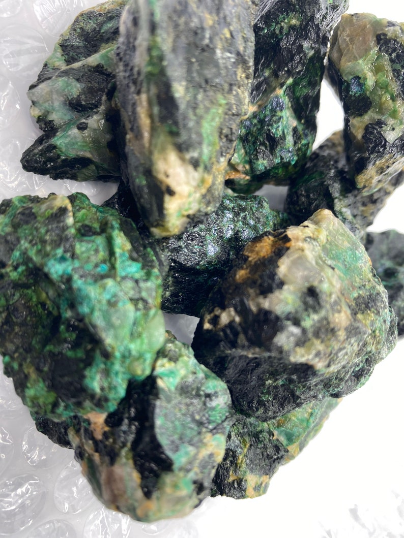 Chrysocolla-raw Chrysocolla Gemstone, Chrysocolla Stone, Crystal ...