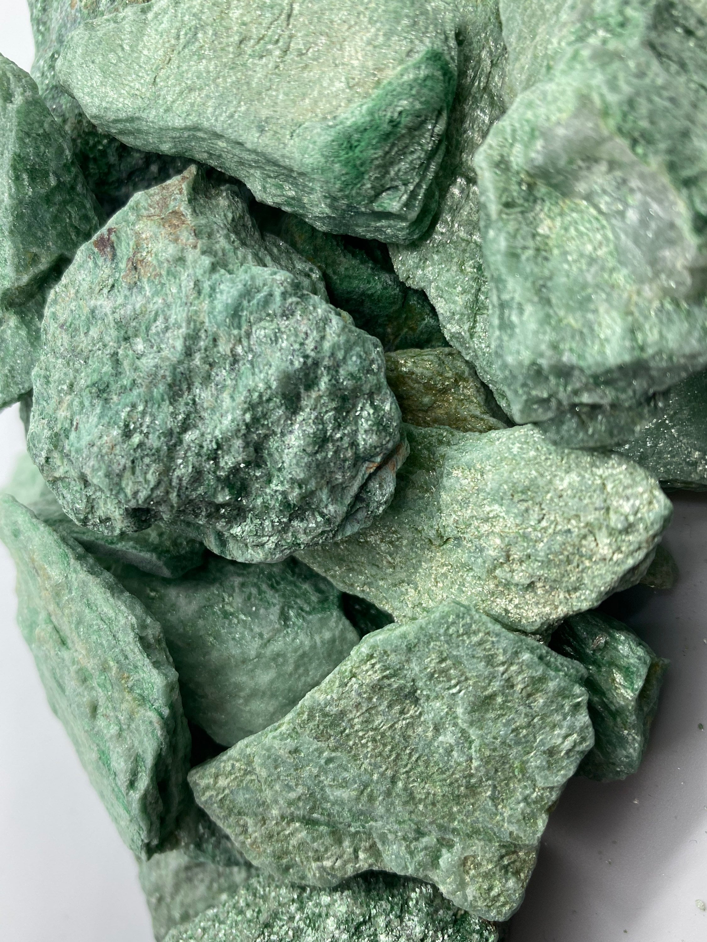 GREEN FUCHSITE Raw Fuchsite Stone Raw Stones Rough | Etsy