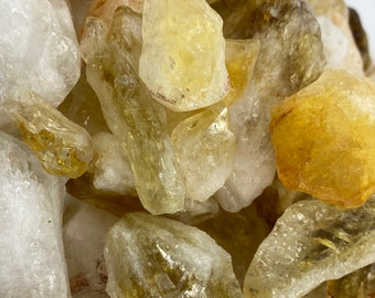 Yellow Citrine Stone | Etsy