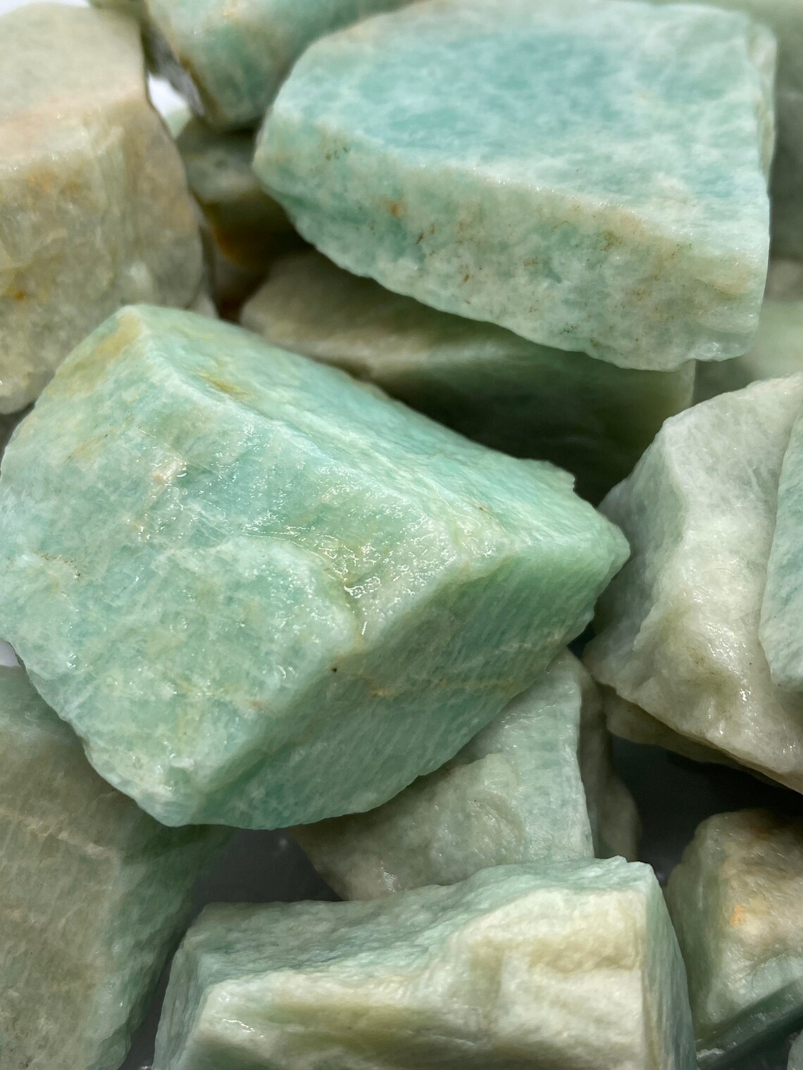 AMAZONITE Crystal Raw Amazonite Stone Raw Amazonite | Etsy