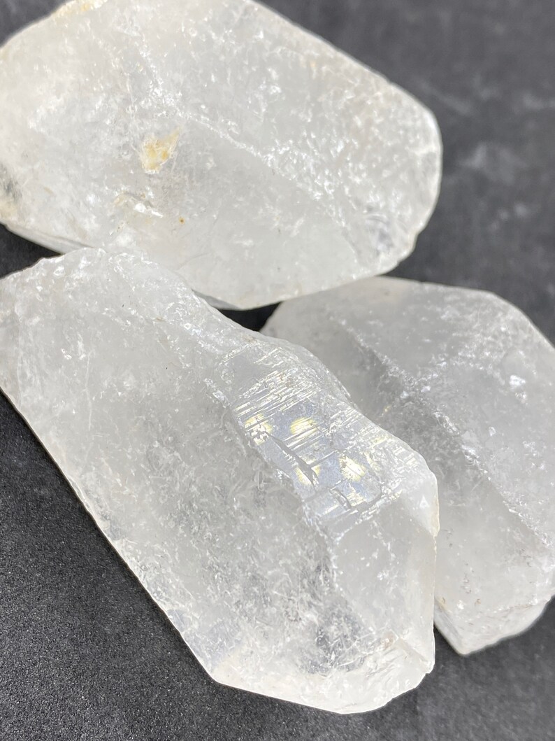 Cristal de quartz clair Points de quartz brut Chakra Pierre - Etsy France