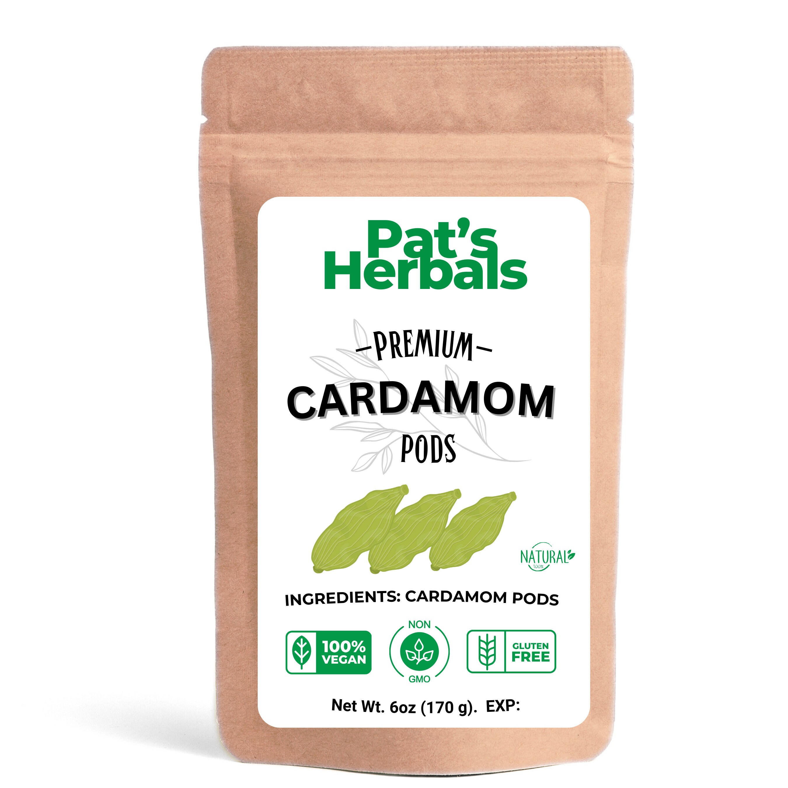 Whole Green Cardamom Pods Eco Friendly Bag Bulk - Etsy