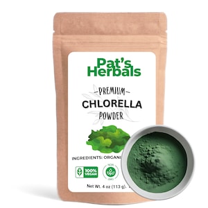 Organic Chlorella Powder | Chlorella Pyrenoidosa | Eco Friendly Bag ...