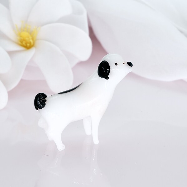 Glass Dog Miniature - Etsy